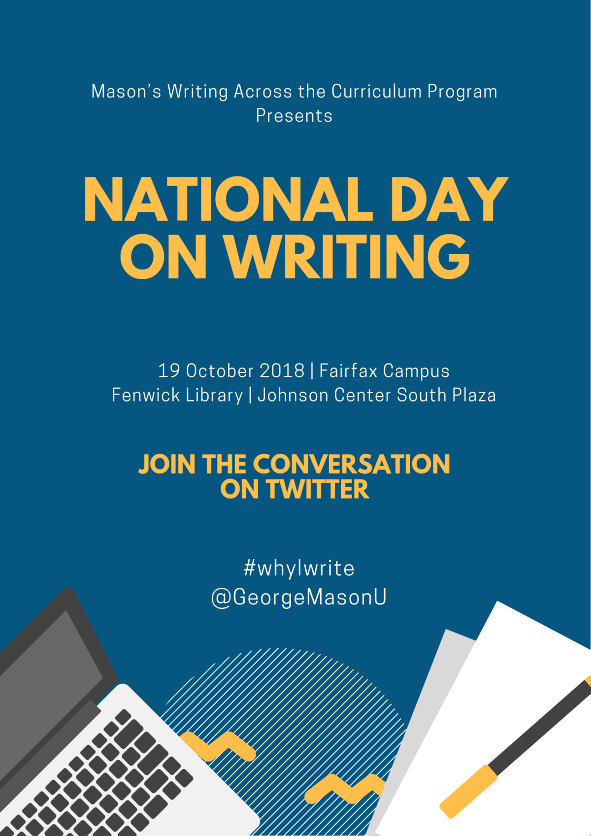 National Day on Writing – Writing Across the Curriculum